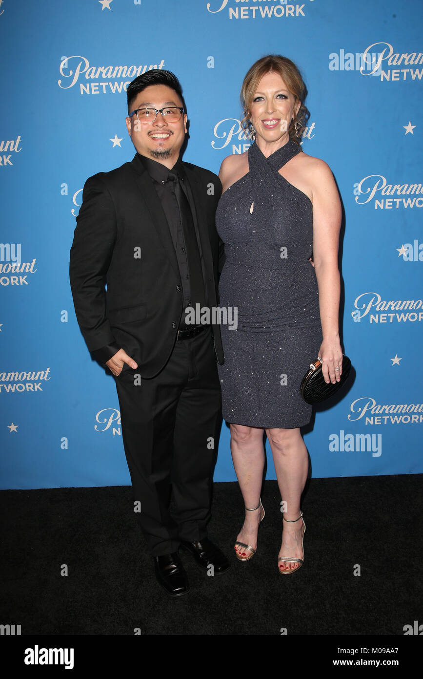 Los Angeles, Ca, USA. 18th Jan, 2018. Wing Cheng, Deanna Cheng, at the ...