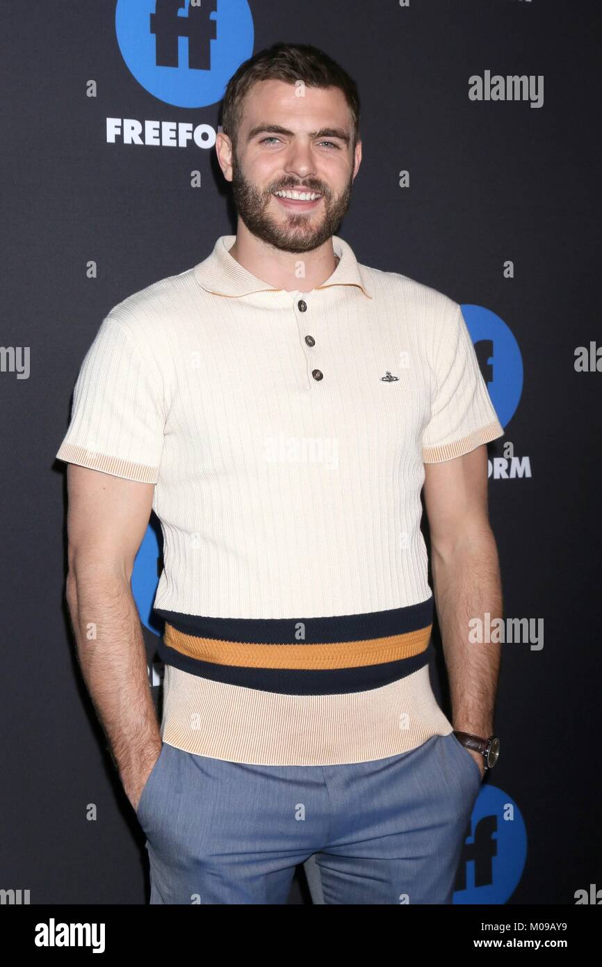 Los Angeles, CA, USA. 18th Jan, 2018. Alex Roe at arrivals for FREEFORM ...