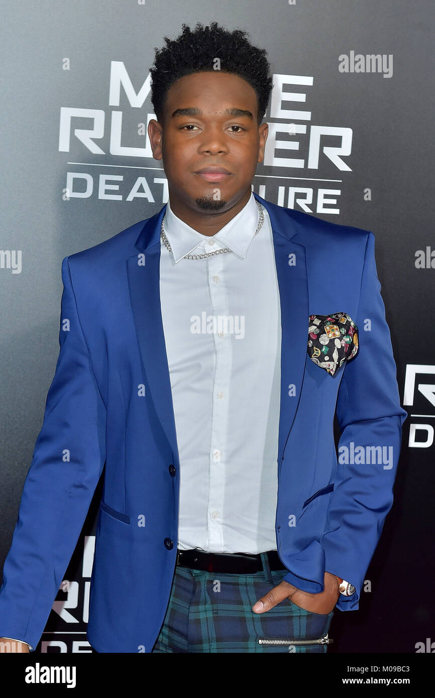 Los Angeles, California, USA. 18th January, 2018. Dexter Darden attends ...