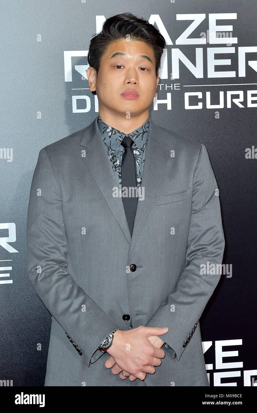 Los Angeles, California, USA. 18th January, 2018. Ki Hong Lee attends ...