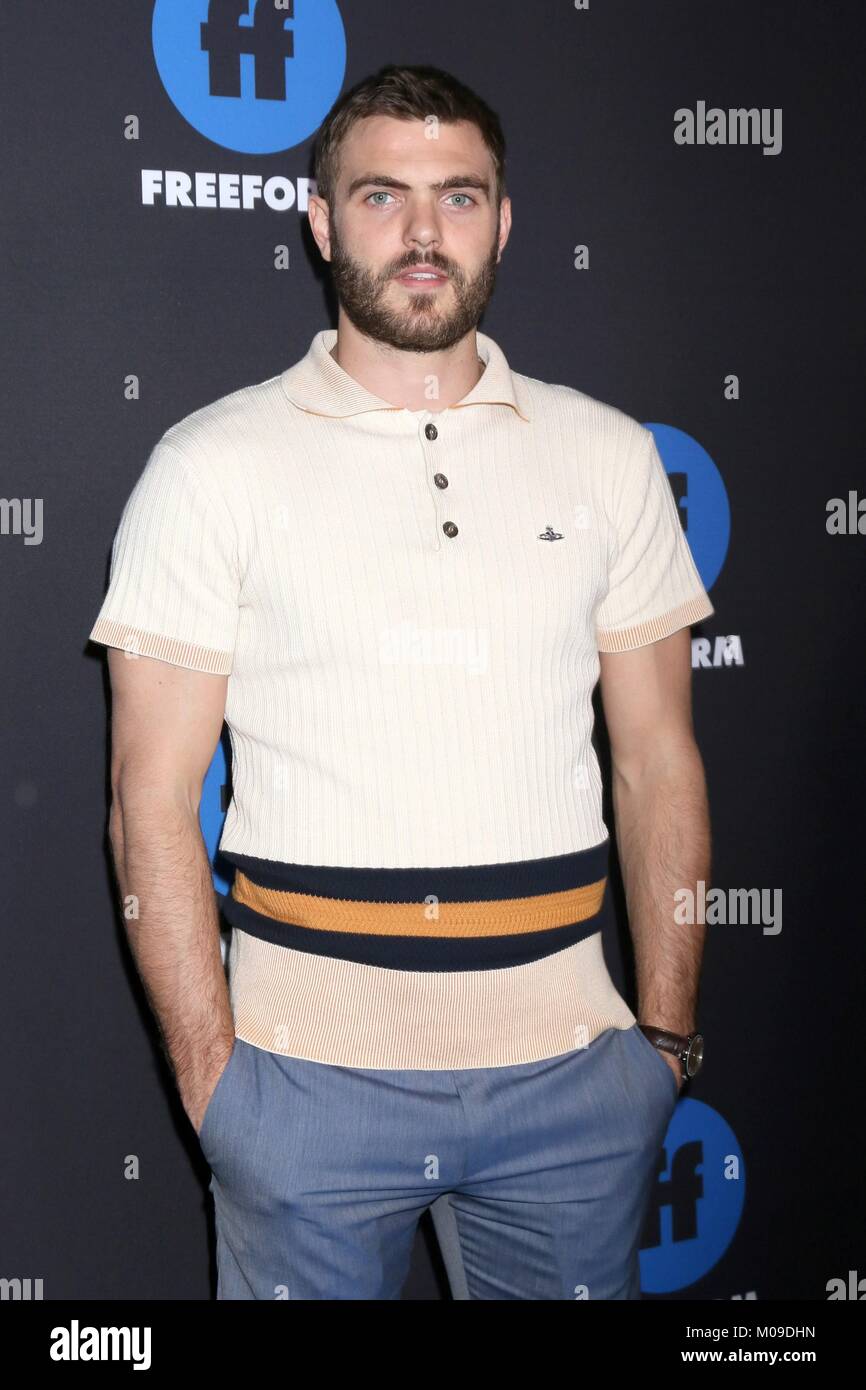 Los Angeles, CA, USA. 18th Jan, 2018. Alex Roe at arrivals for FREEFORM ...
