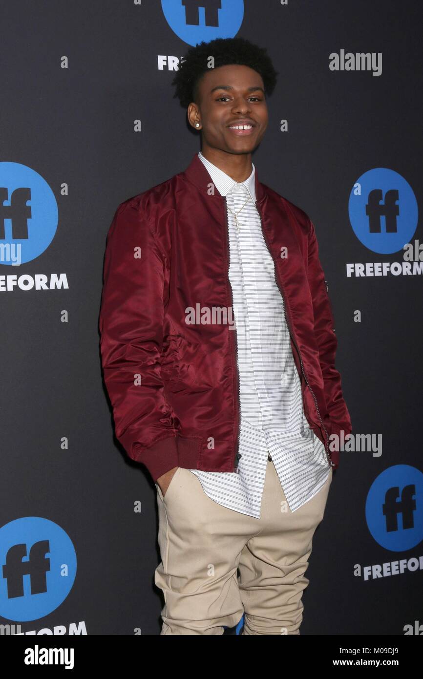 Los Angeles, CA, USA. 18th Jan, 2018. Aubrey Joseph at arrivals for ...