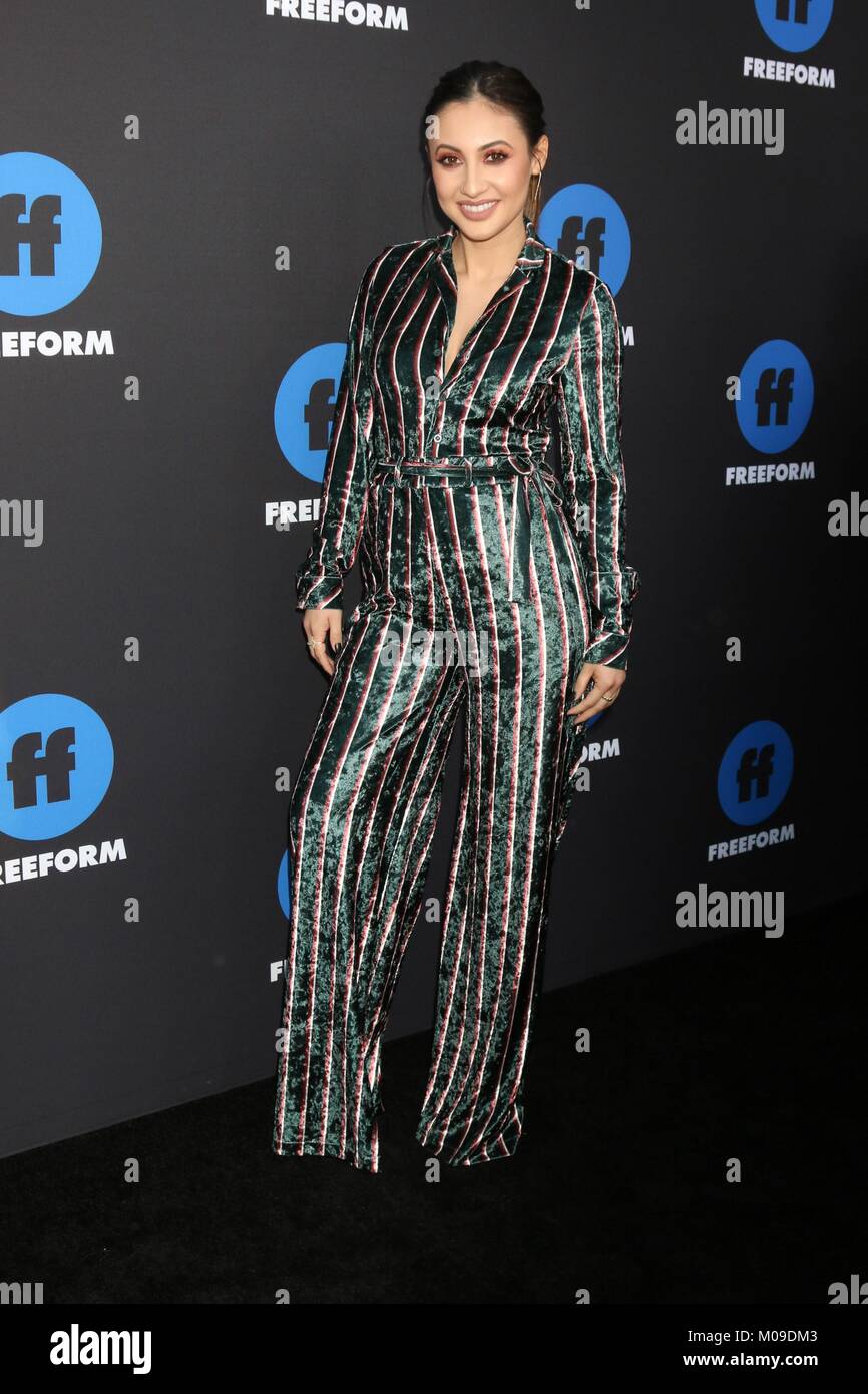 Los Angeles, CA, USA. 18th Jan, 2018. Francia Raisa at arrivals for ...