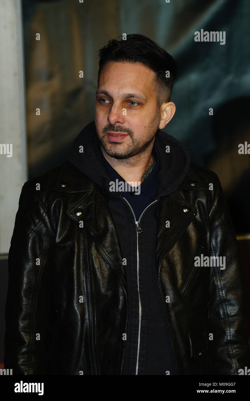 London, UK. 19th Jan, 2018. Dynamo arrives at Fast and Furious Live ...