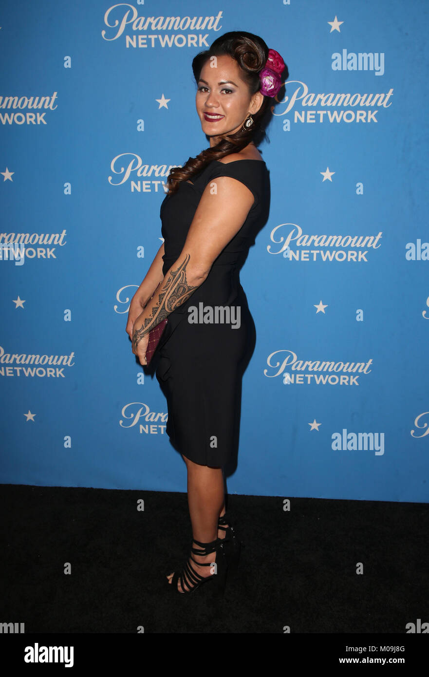 West Hollywood, California, USA. 18th Jan, 2018. ILima-Lei Macfarlane ...