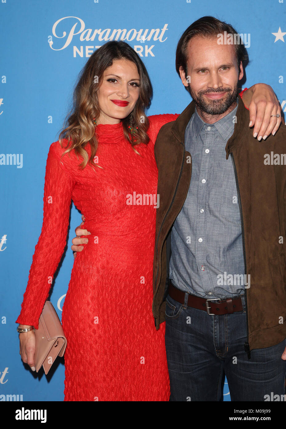 West Hollywood, California, USA. 18th Jan, 2018. Irina Costa, Tobias ...