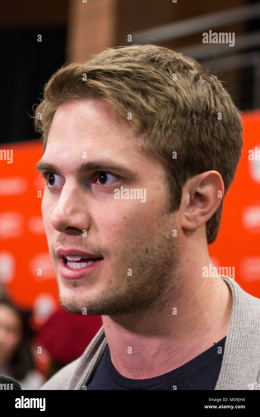 Actor Blake Jenner attends the 2018 Sundance Film Festival Premiere on ...