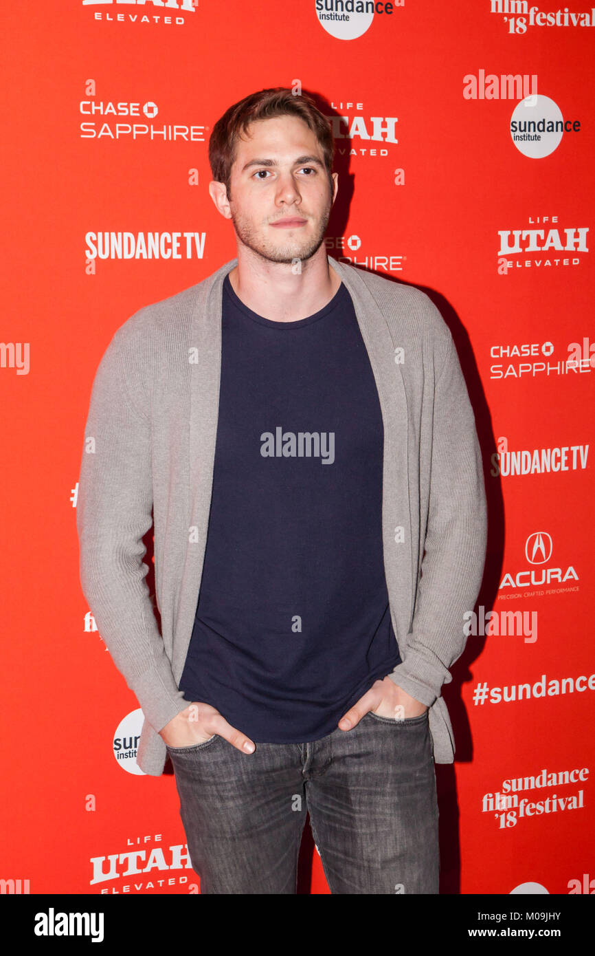 Actor Blake Jenner attends the 2018 Sundance Film Festival Premiere on ...