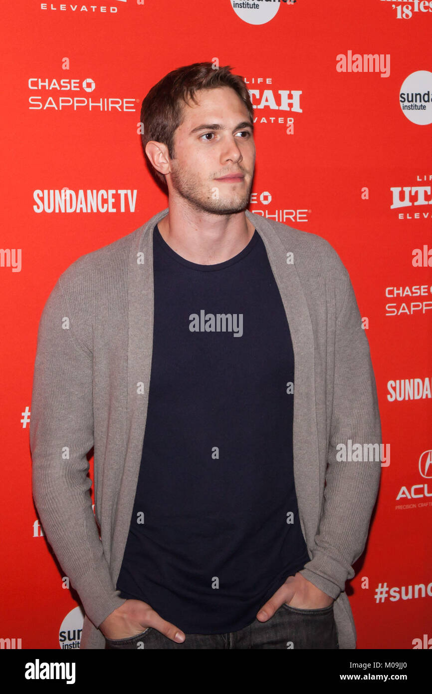 Actor Blake Jenner attends the 2018 Sundance Film Festival Premiere on ...