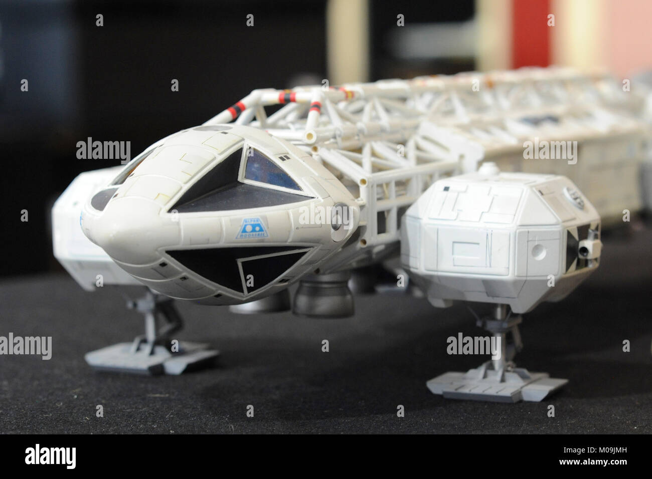 London, UK. 19th Jan, 2018. A model of an Eagle Transporter (a ...