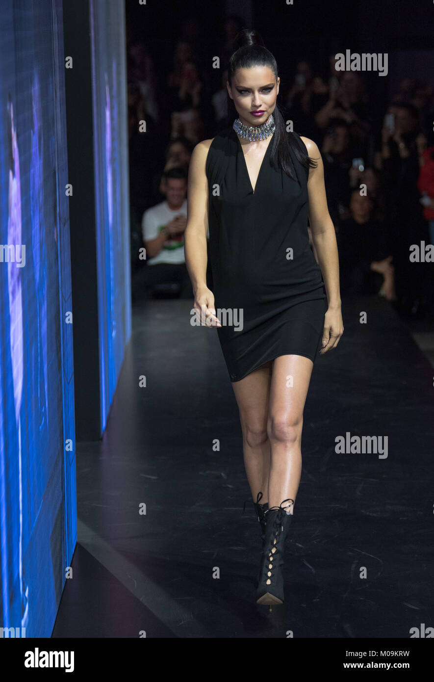 Berlin, Germany. 18th Jan, 2018. Brazilian model Adriana Lima (Victoria ...