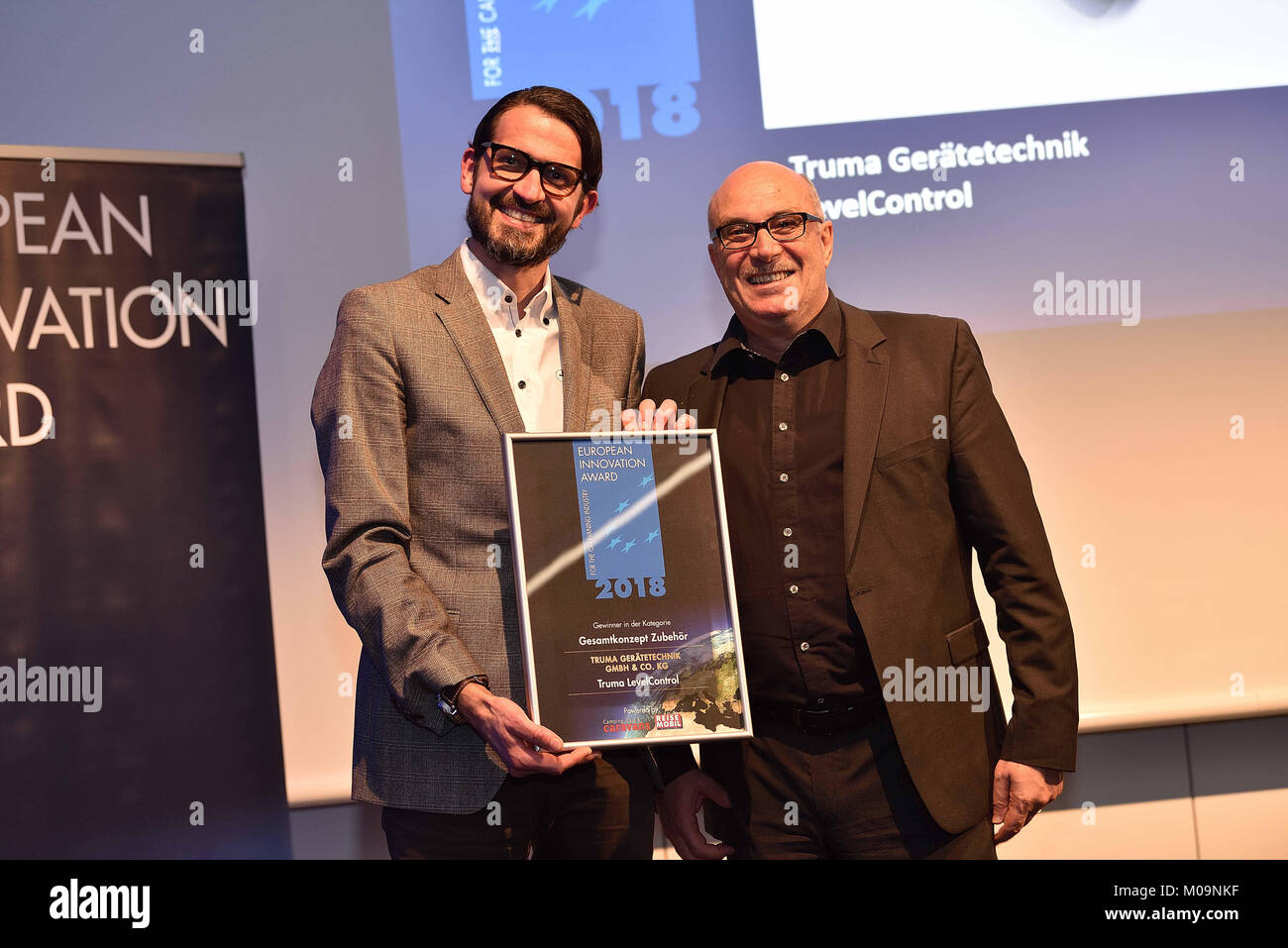 January 14, 2018 - Germany - European Innovation Award at the CMT2018 ...