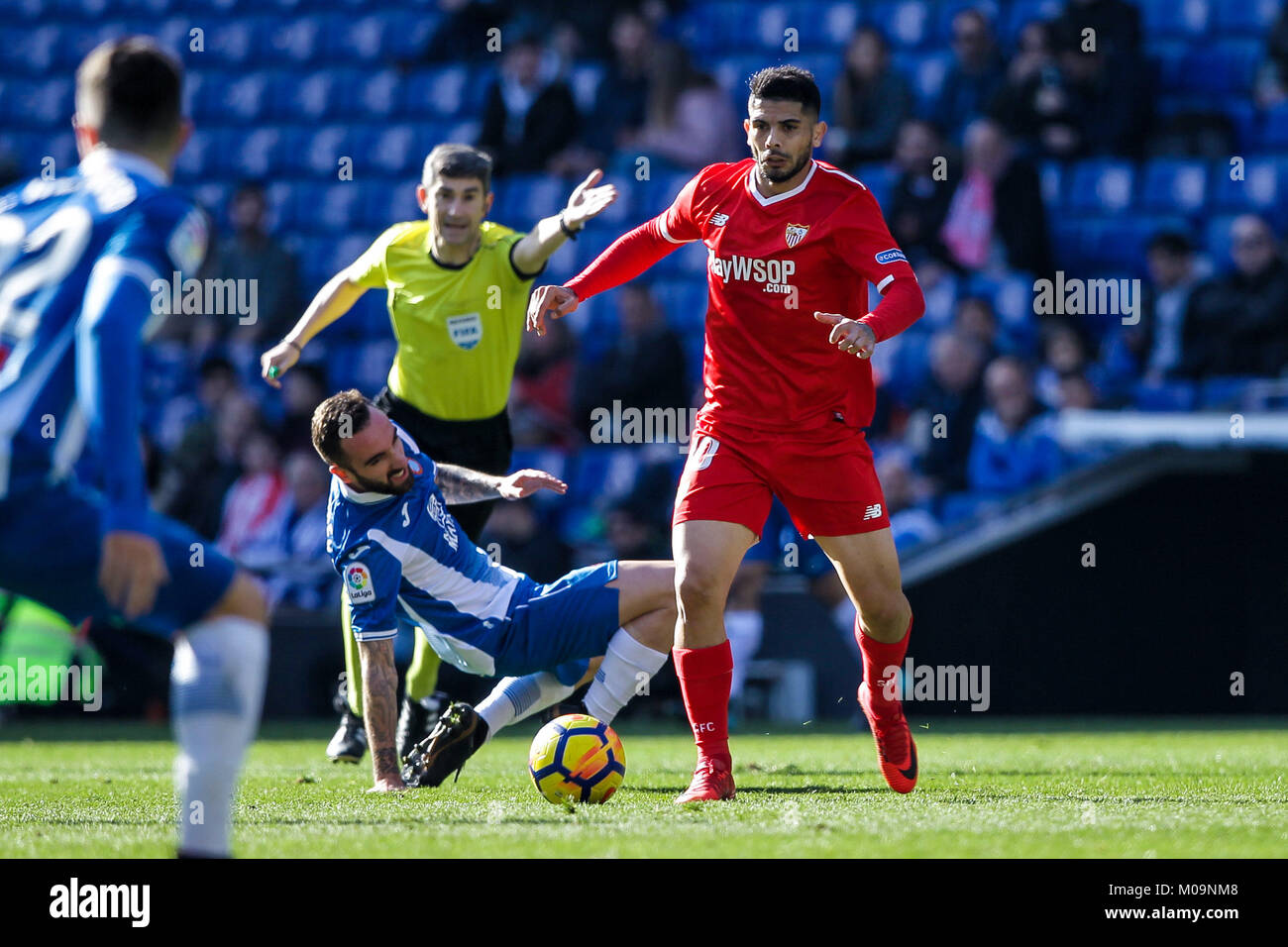 Barcelona, Spain. 20th Jan, 2018. 20th January 2018, Cornella-El Prat ...