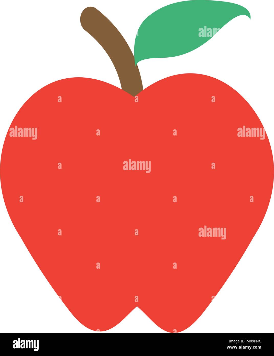 Apple fruit sweet Stock Vector Image & Art - Alamy