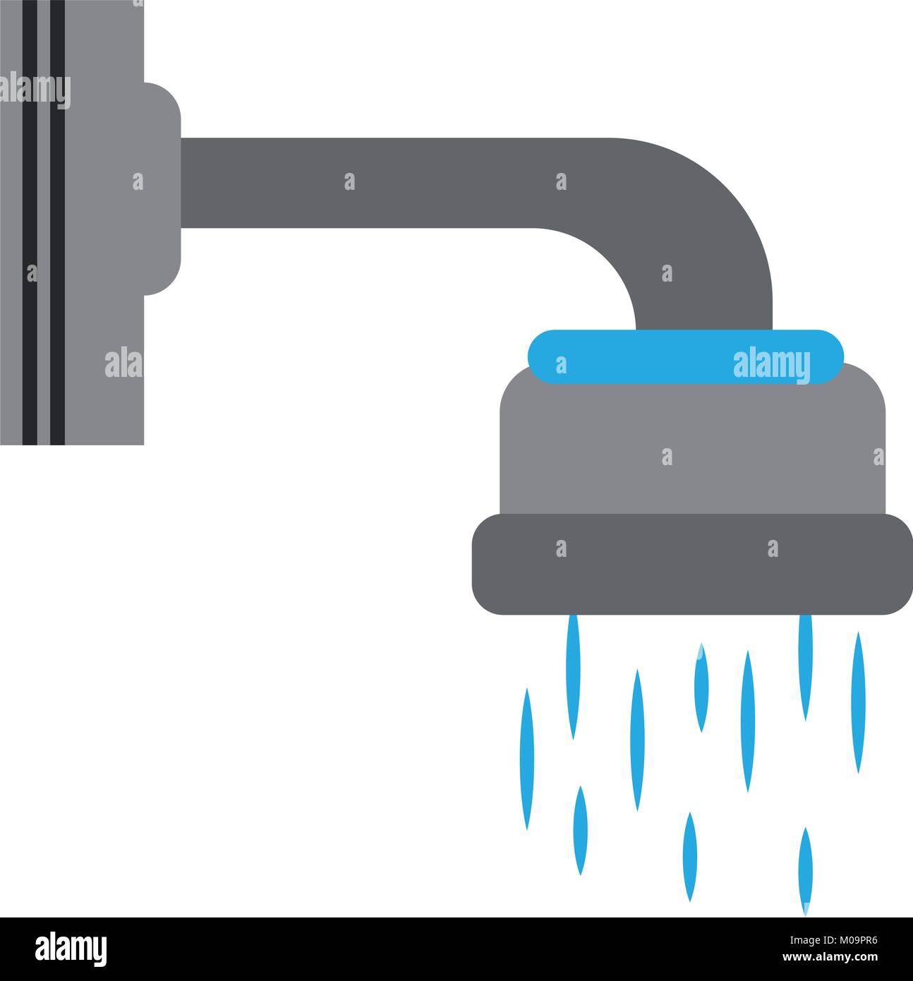 Shower faucet open Stock Vector Image & Art - Alamy