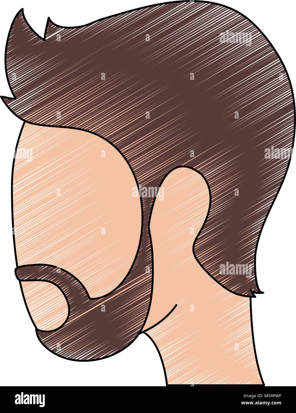 Faceless man head Stock Vector Image & Art - Alamy