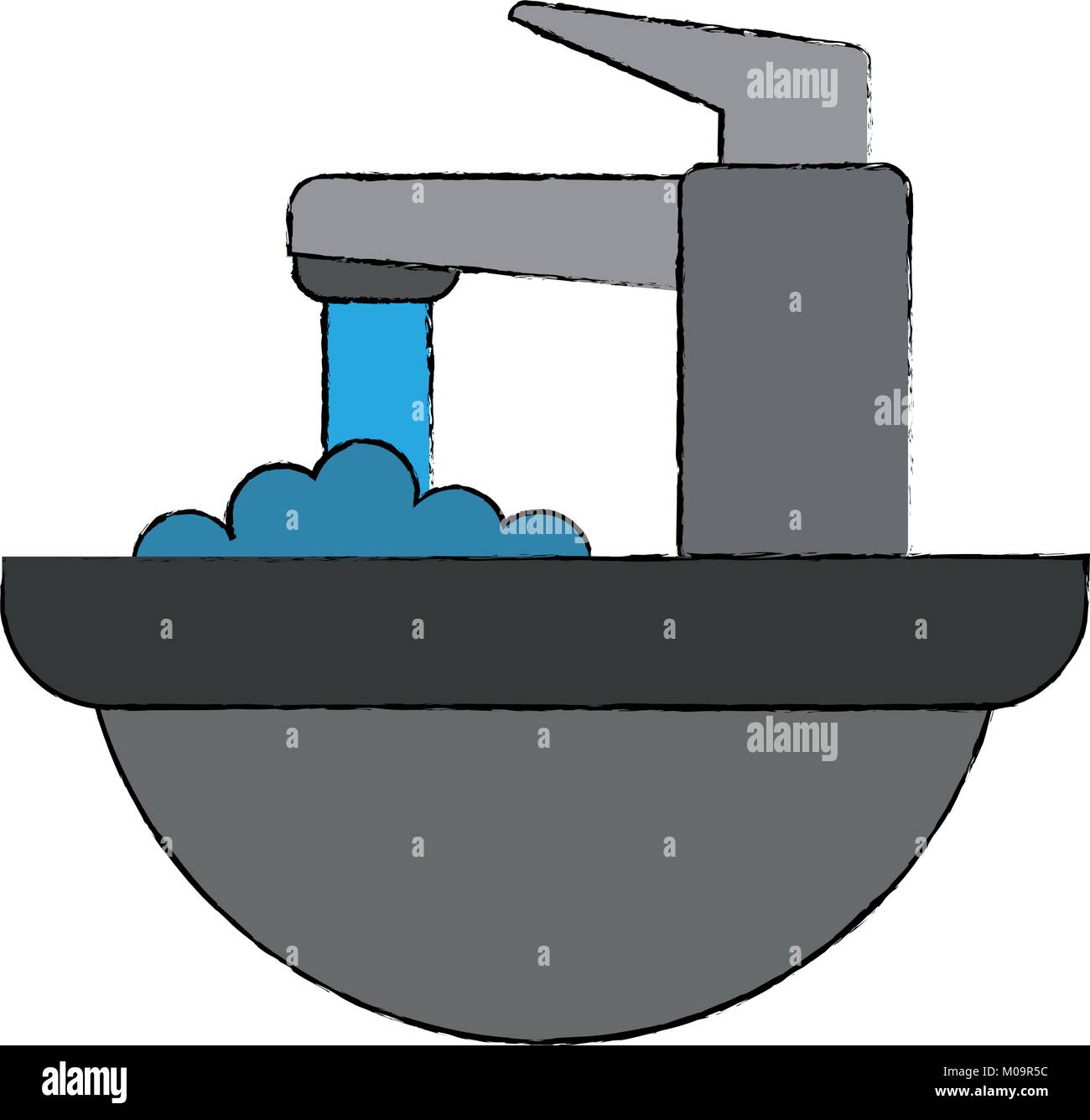 Faucet open isolated Stock Vector Image & Art - Alamy