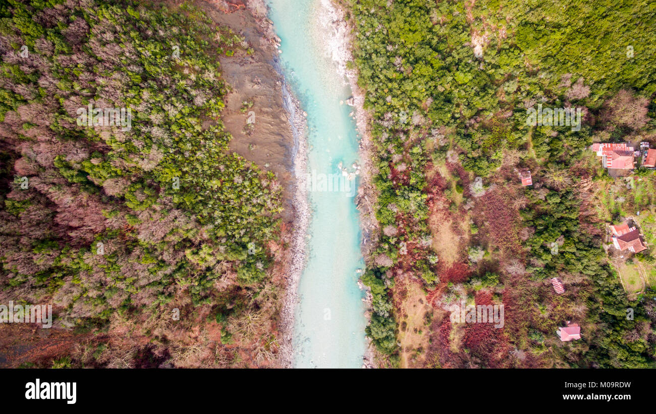 Aerial national park tzoumerka greece hi-res stock photography and ...