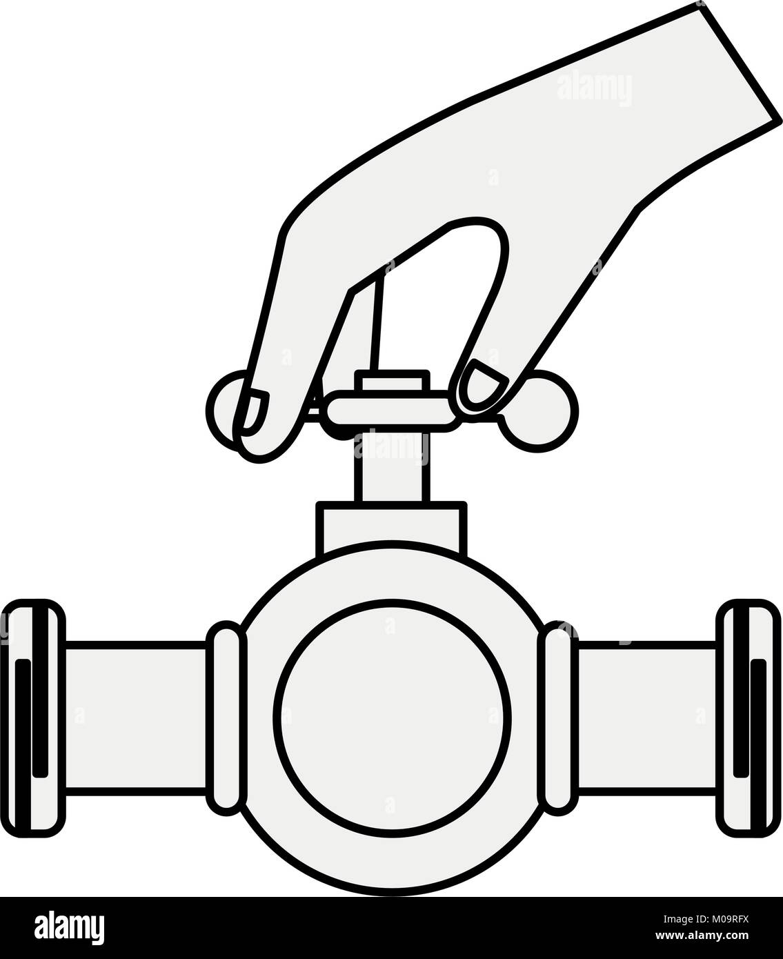 Hands on repair work Stock Vector Images - Alamy