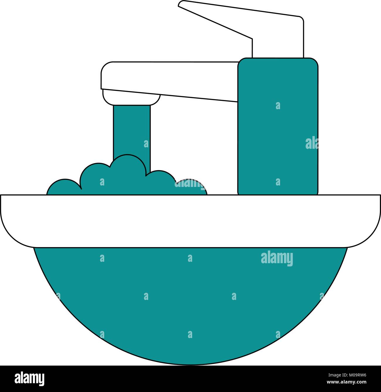 Faucet open isolated Stock Vector Image & Art - Alamy