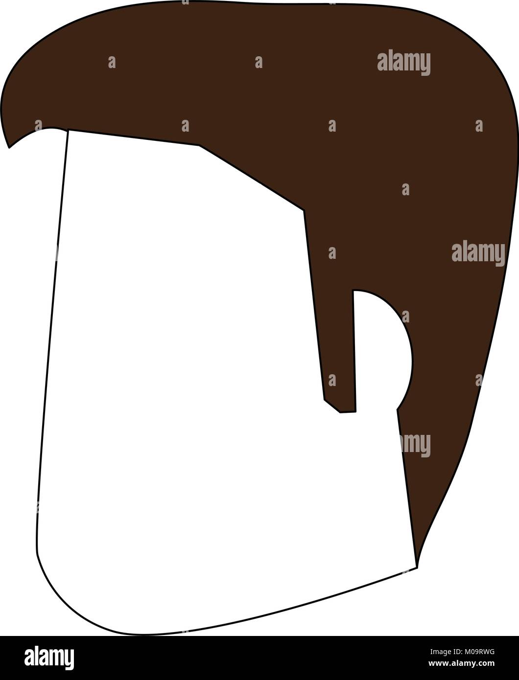 Faceless man head Stock Vector Image & Art - Alamy