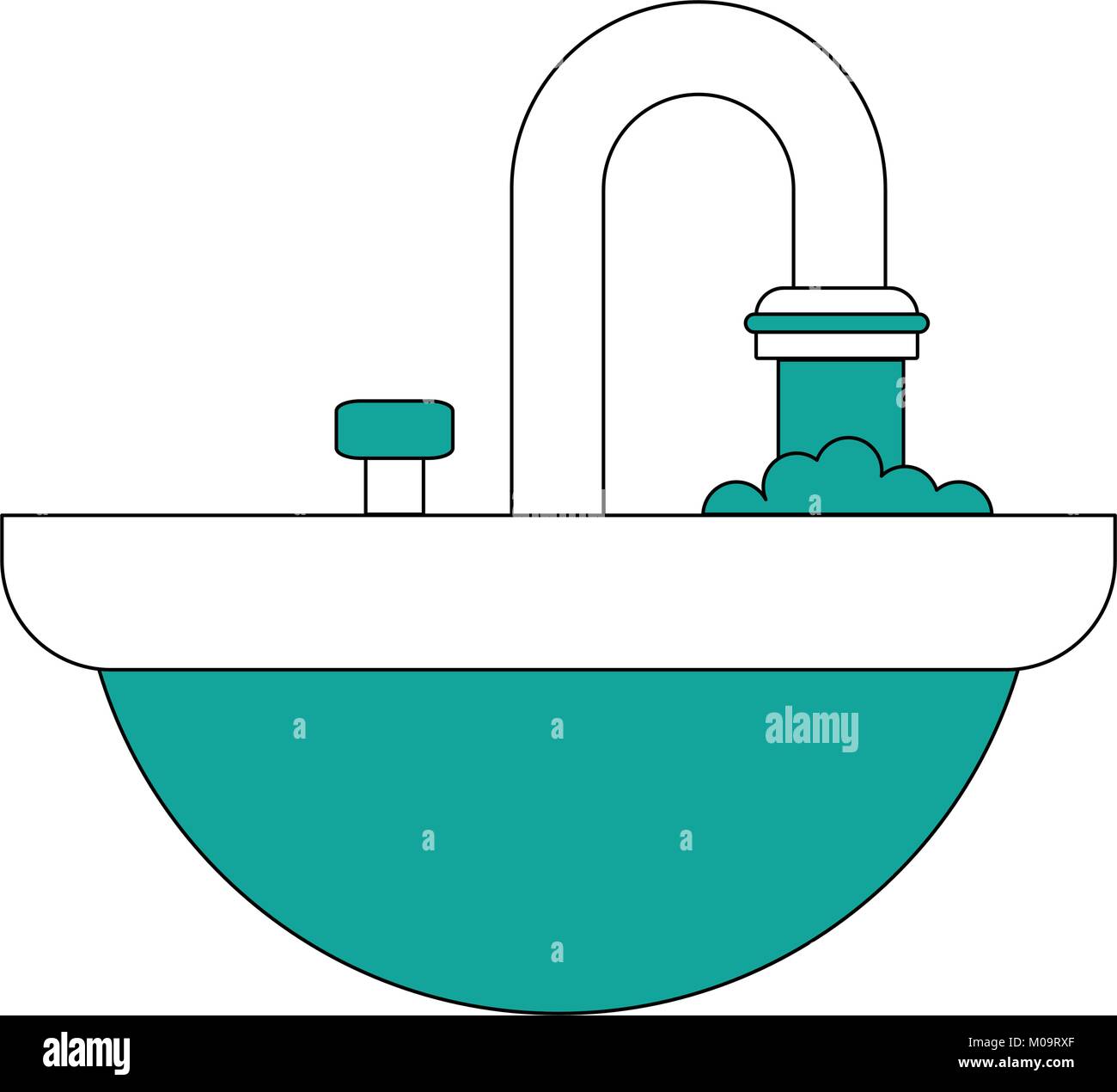 Faucet open isolated Stock Vector Image & Art - Alamy
