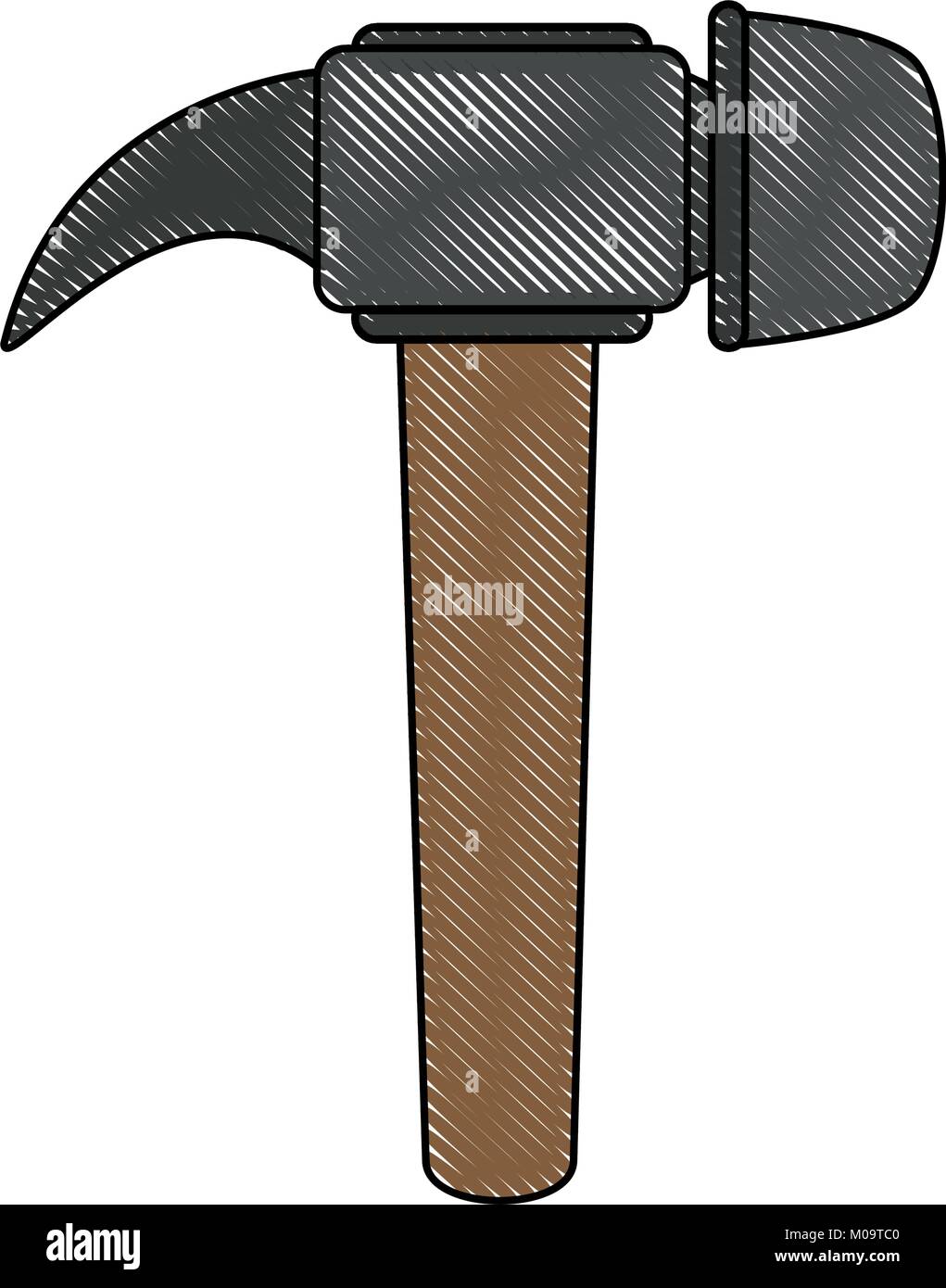 Hammer construction tool Stock Vector Image & Art - Alamy