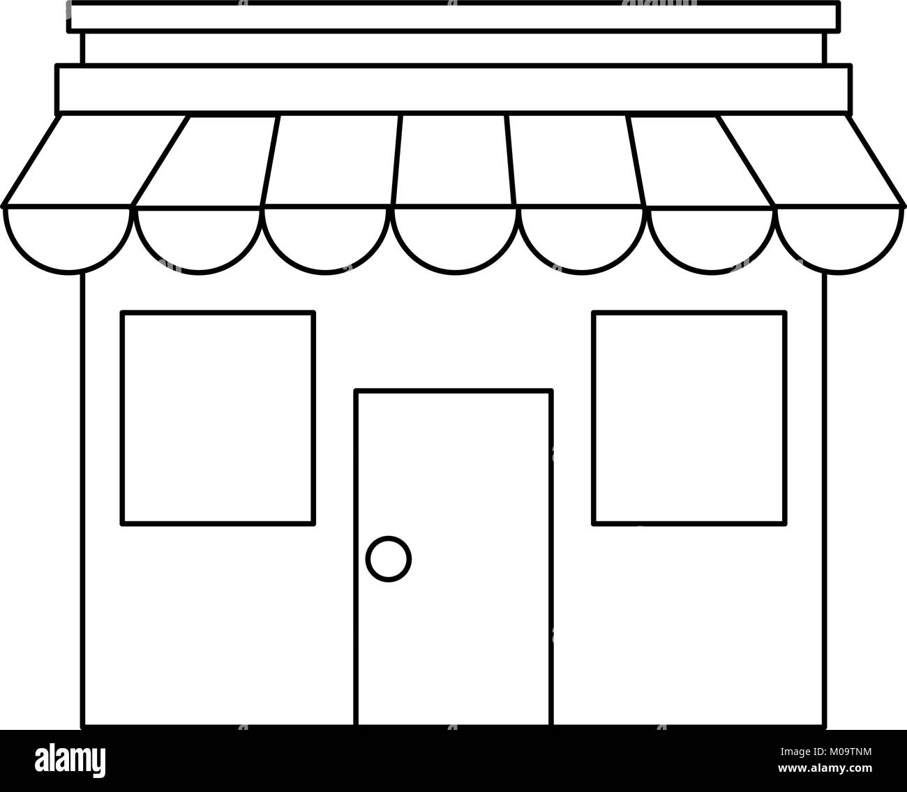 Store shop building symbol Stock Vector Image & Art - Alamy