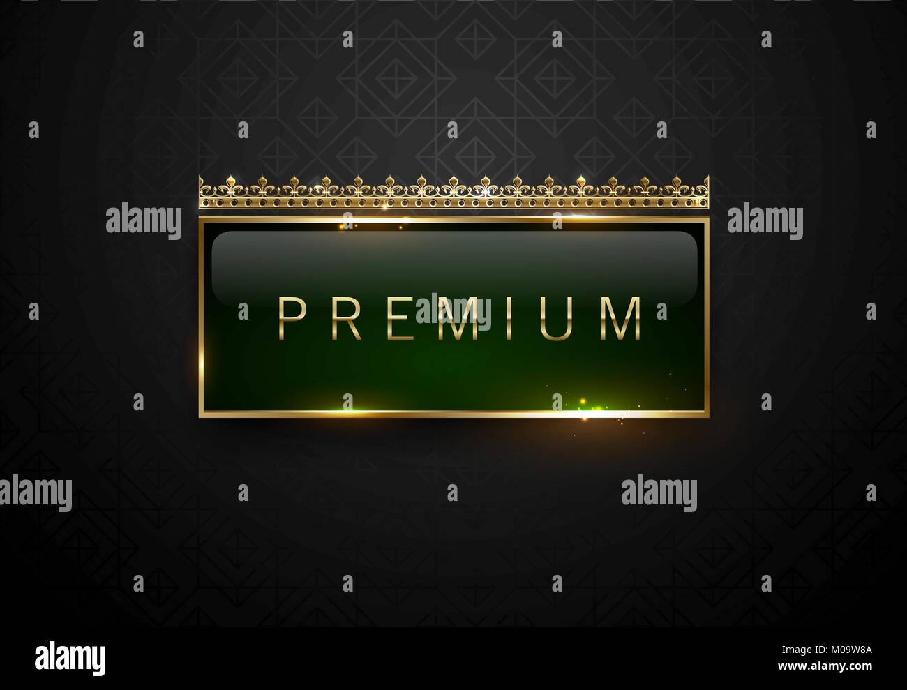 Rectangular vector banner geometric Stock Vector Images - Alamy