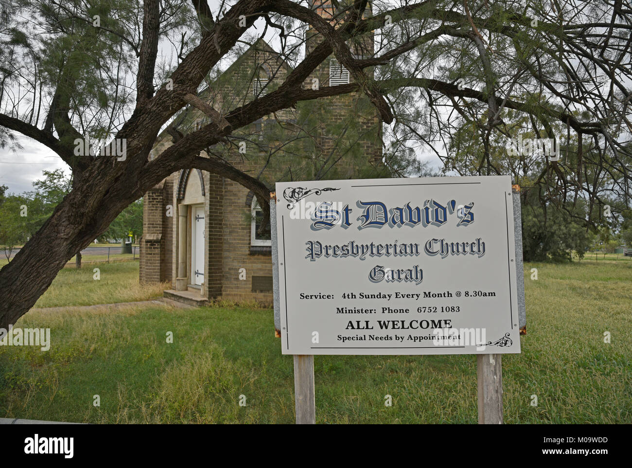 St David's Presbyterian church in Garah in new south wales, australia ...