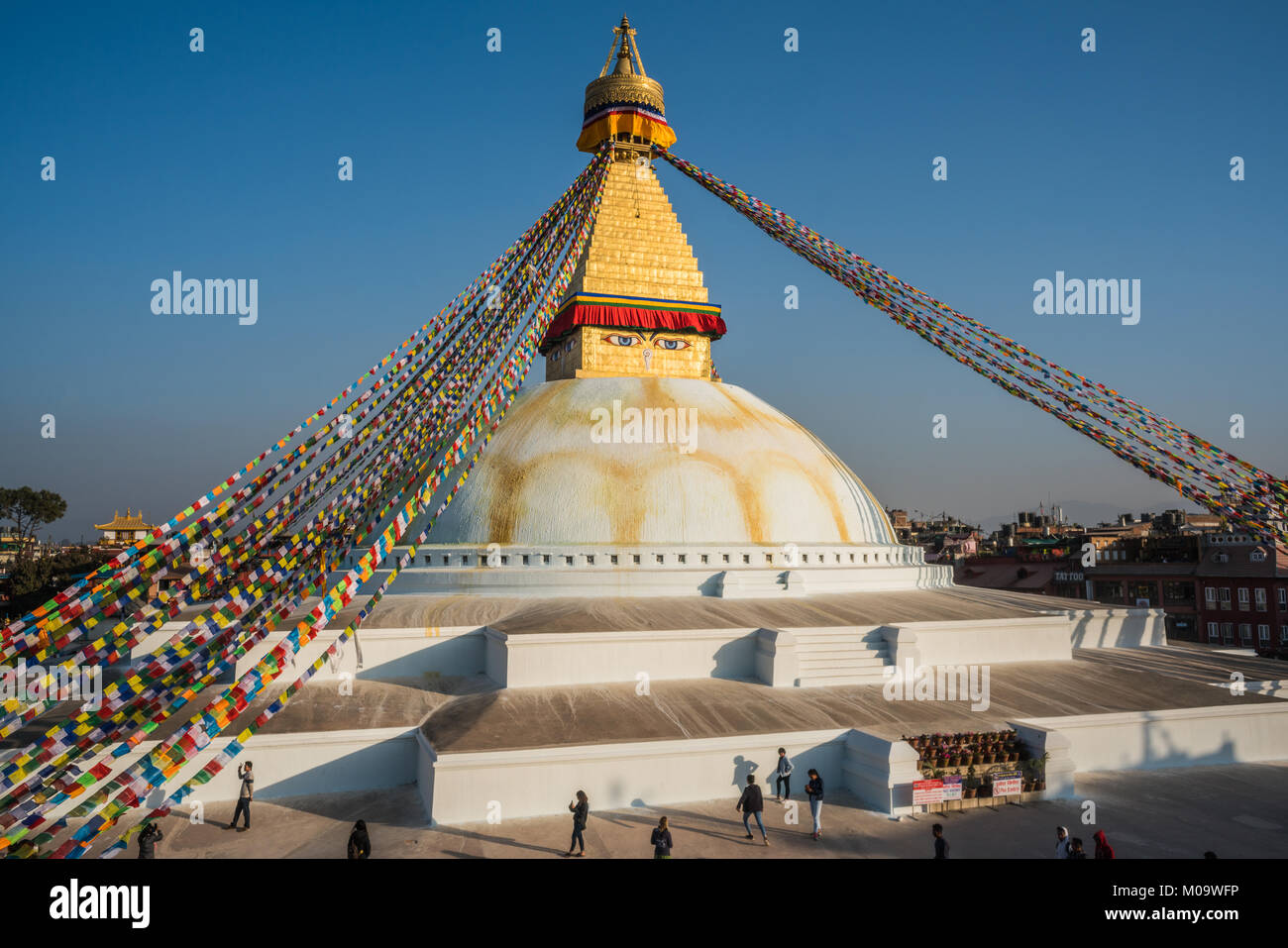 Boudhanath, Nepal, Asia Stock Photo - Alamy