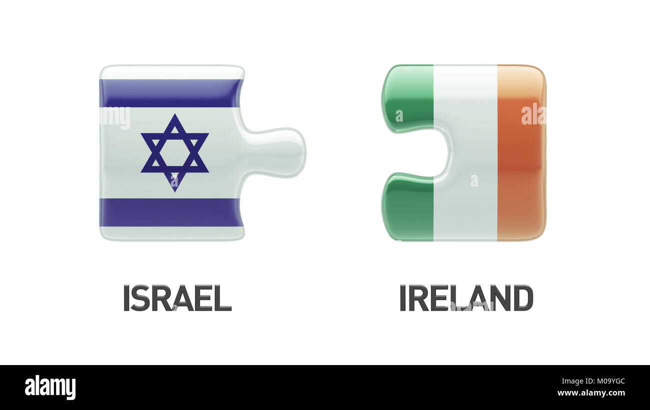 Israel Ireland High Resolution Puzzle Concept Stock Photo - Alamy