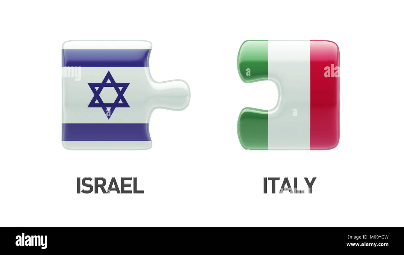 Israel italy flag Cut Out Stock Images & Pictures - Alamy