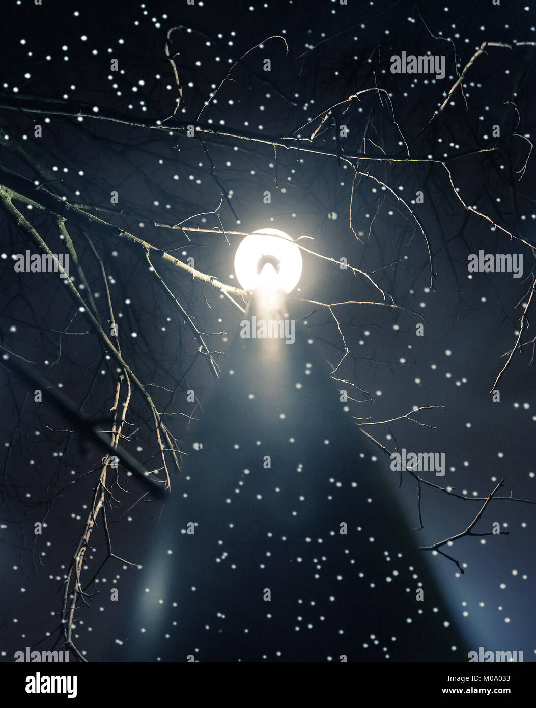 Abstract double exposure outdoor scene Stock Photo - Alamy