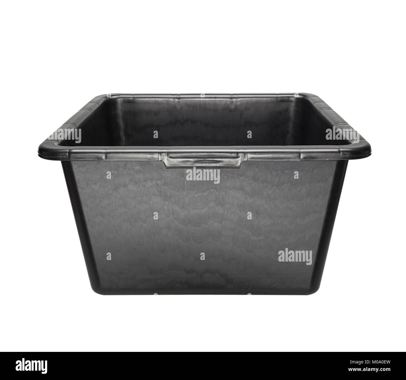 Rectangular heavy duty black plastic basin for construction works ...