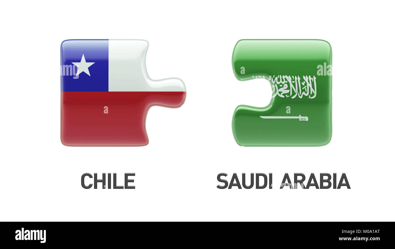 Saudi arabia chile flag hi-res stock photography and images - Alamy