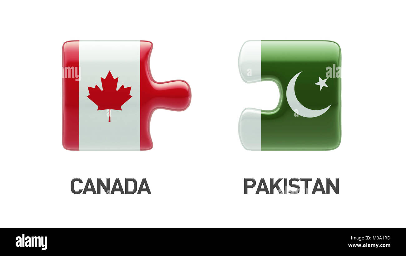 Pakistan canada flag Cut Out Stock Images & Pictures - Alamy