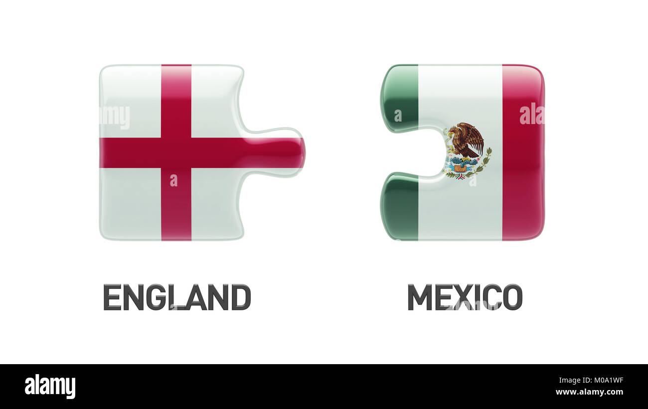 Mexico england flag Cut Out Stock Images & Pictures - Alamy