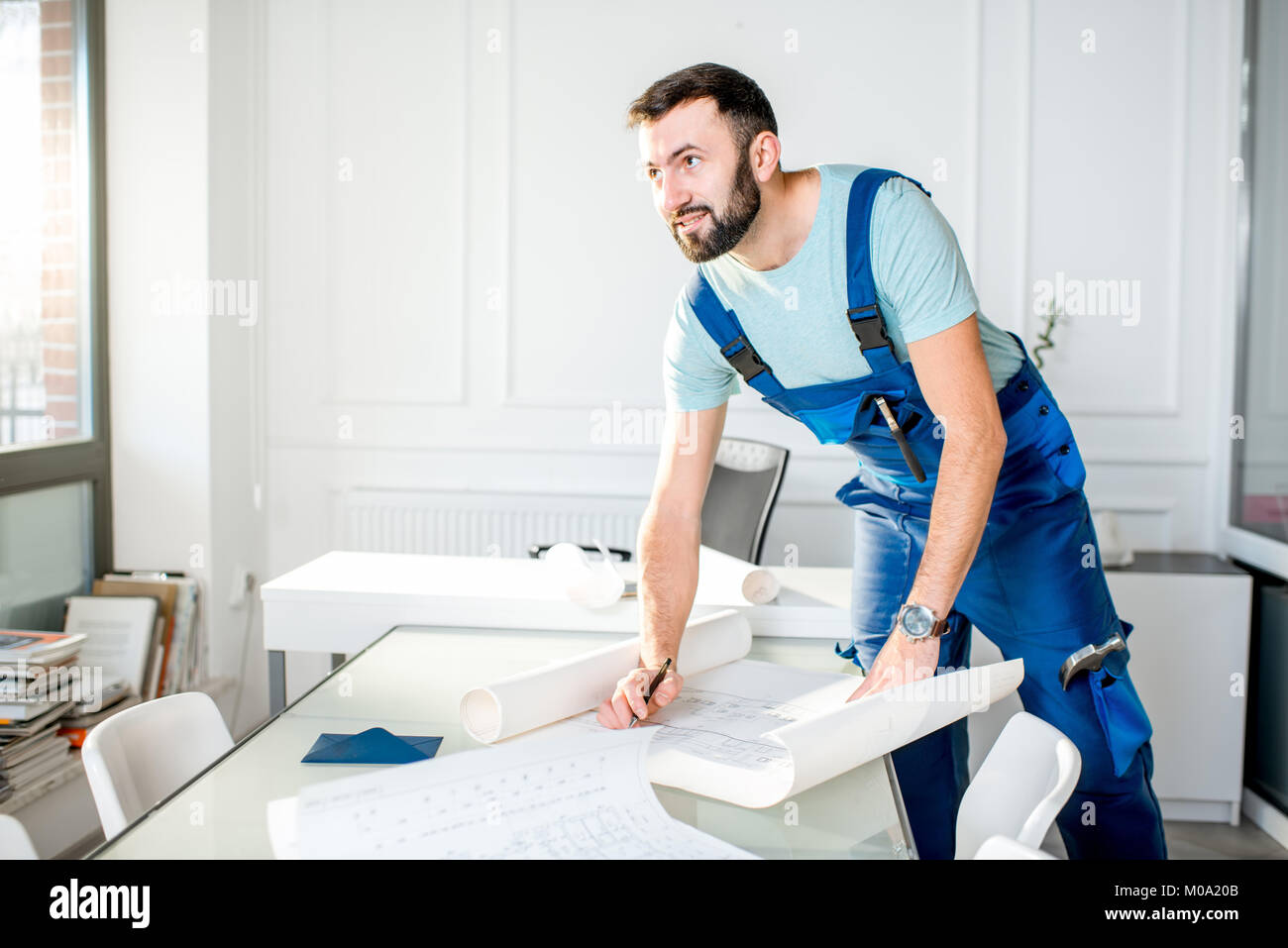 Engineering office management hi-res stock photography and images - Alamy