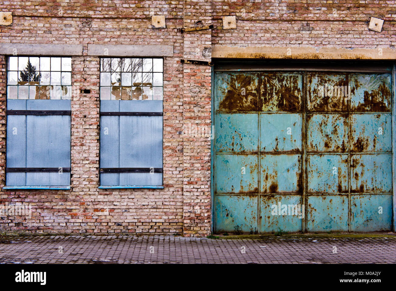 Abandoned Warehouse Window