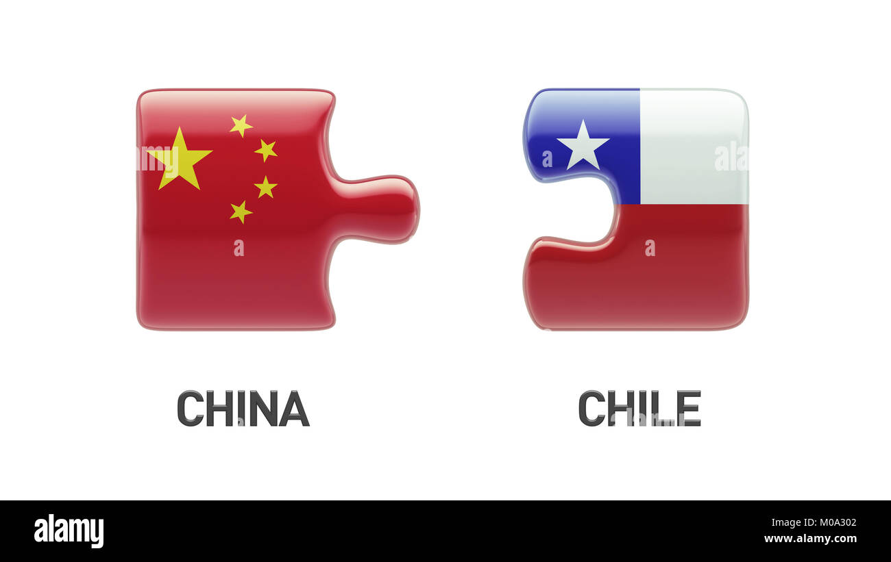 Chile china flag Cut Out Stock Images & Pictures - Alamy