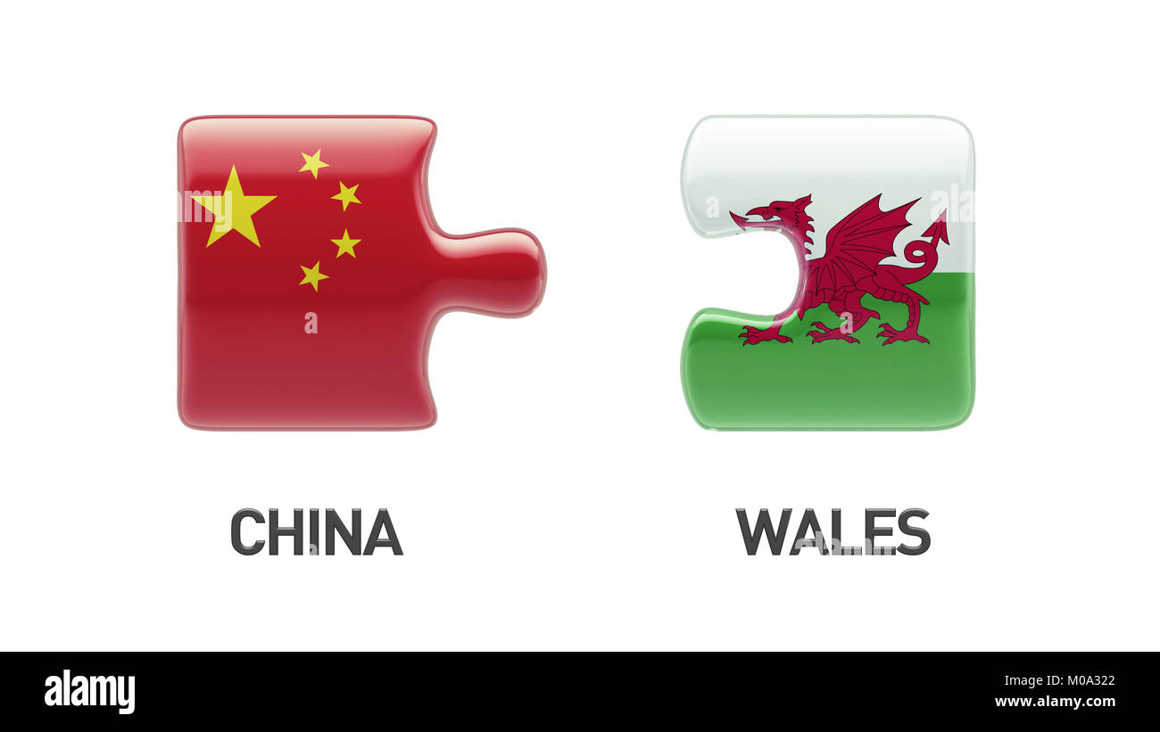 Wales China High Resolution Puzzle Concept Stock Photo - Alamy