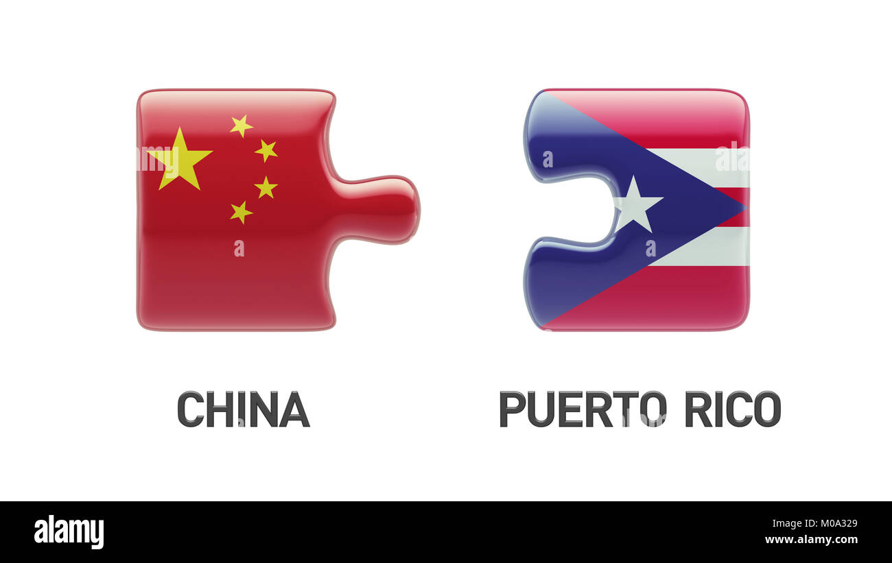 Puerto rico china flag hi-res stock photography and images - Alamy