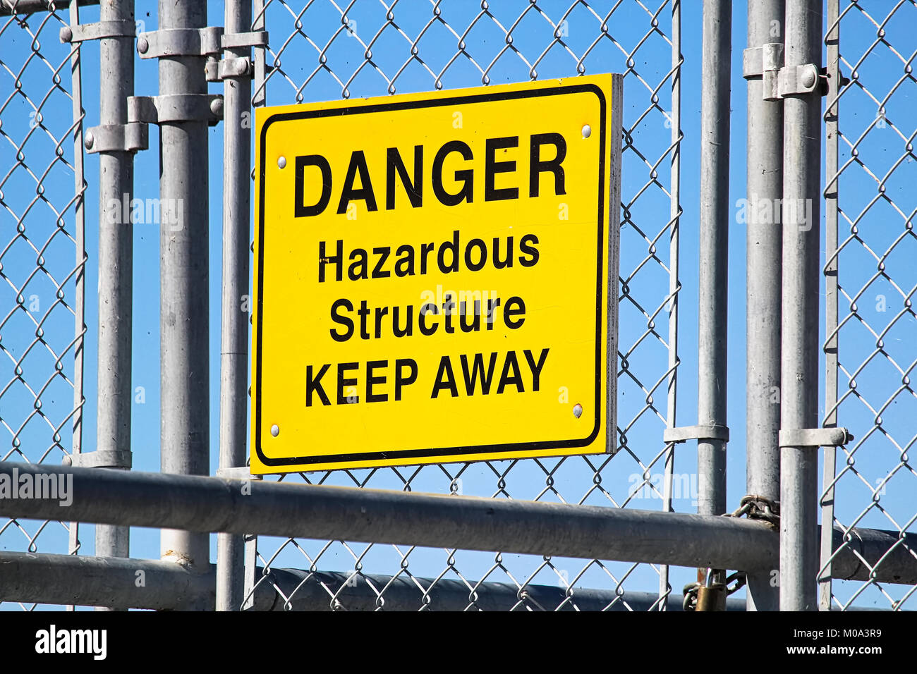 Danger keep away sign hi-res stock photography and images - Alamy