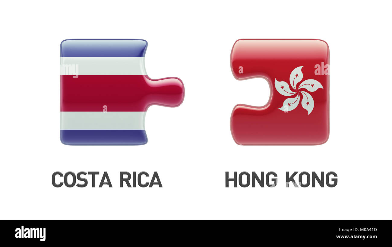 Costa rica hong kong flag hi-res stock photography and images - Alamy