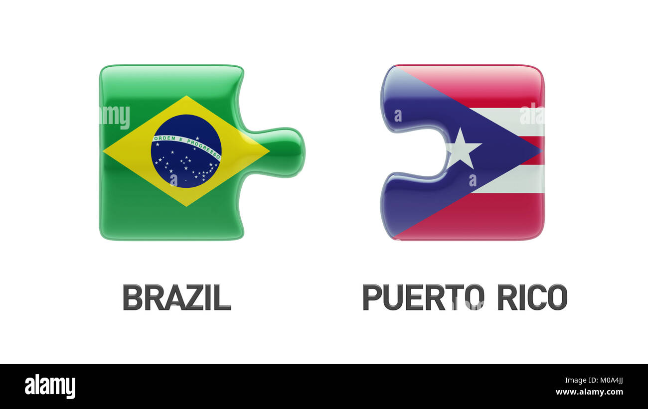 Puerto Rico Brazil Flag High Resolution Stock Photography and Images ...