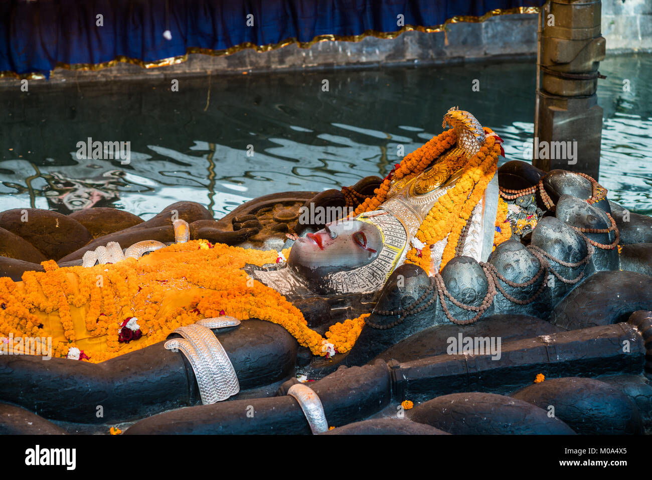 Budhanilkantha temple hi-res stock photography and images - Alamy