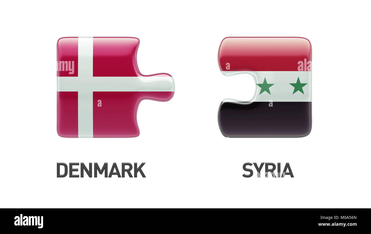 Syria denmark flag hi-res stock photography and images - Alamy