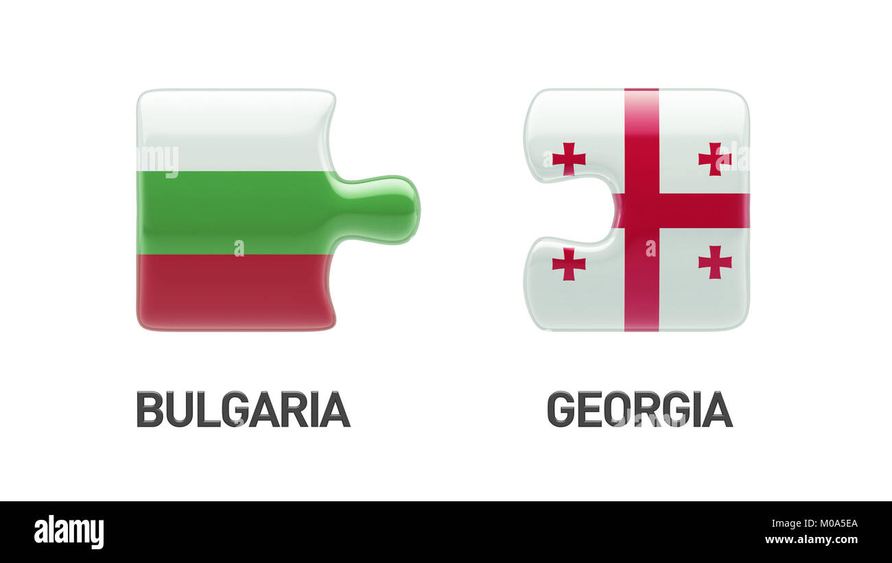 Bulgaria Georgia High Resolution Puzzle Concept Stock Photo - Alamy