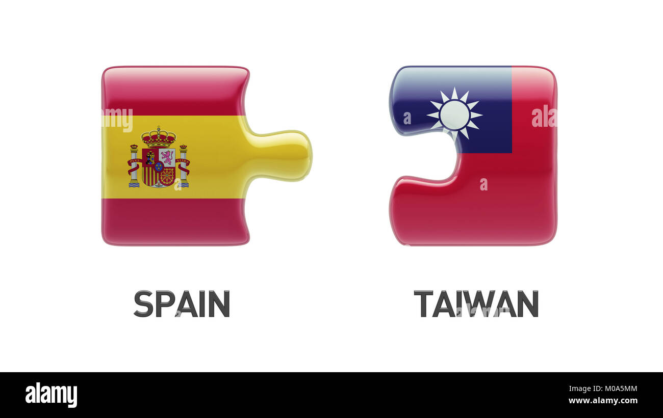 Taiwan spain flag hi-res stock photography and images - Alamy